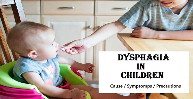 Dysphagia in Children - Cause / Symptomps / Precautions